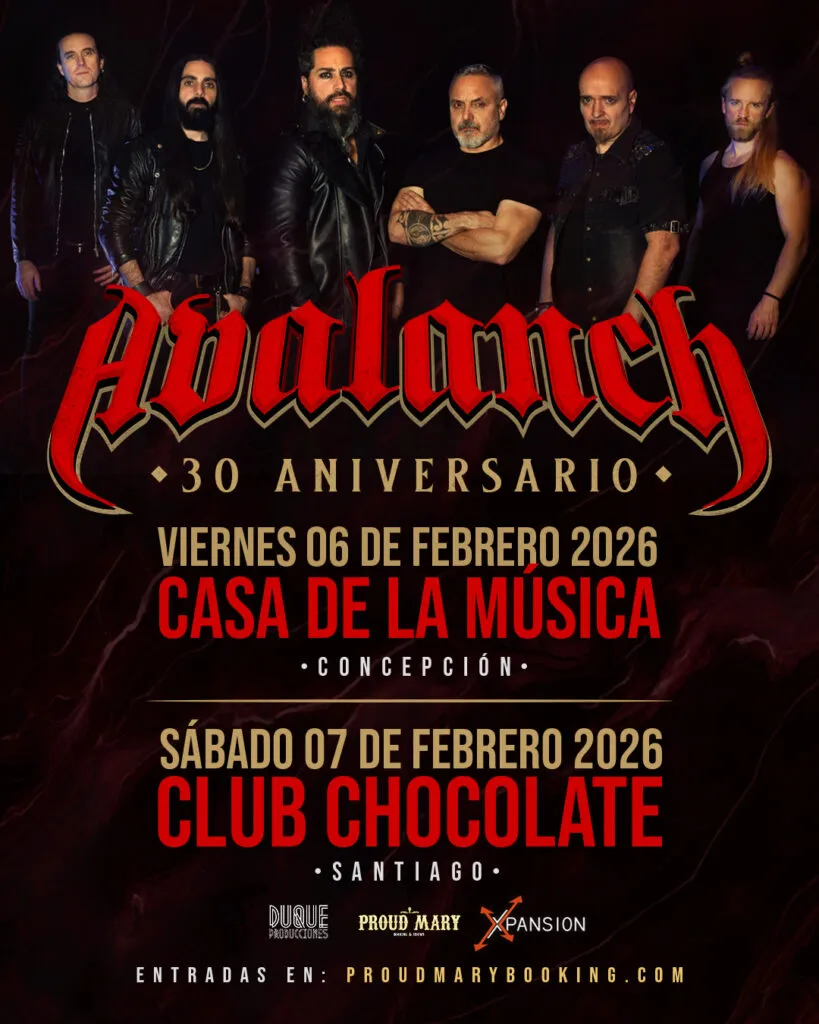 Avalanch Chile 2024: Conciertos en Santiago y Concepción